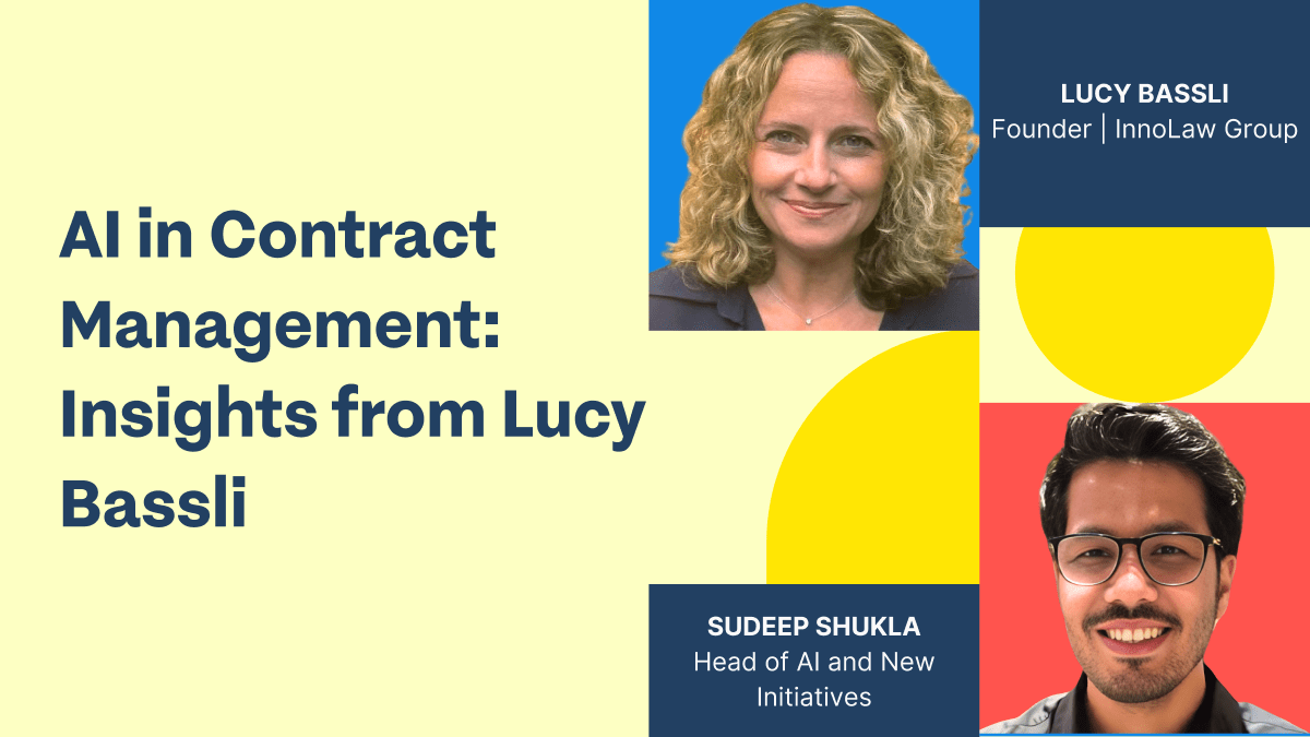 AI in Contract Management: Expert Insights from Lucy Bassli